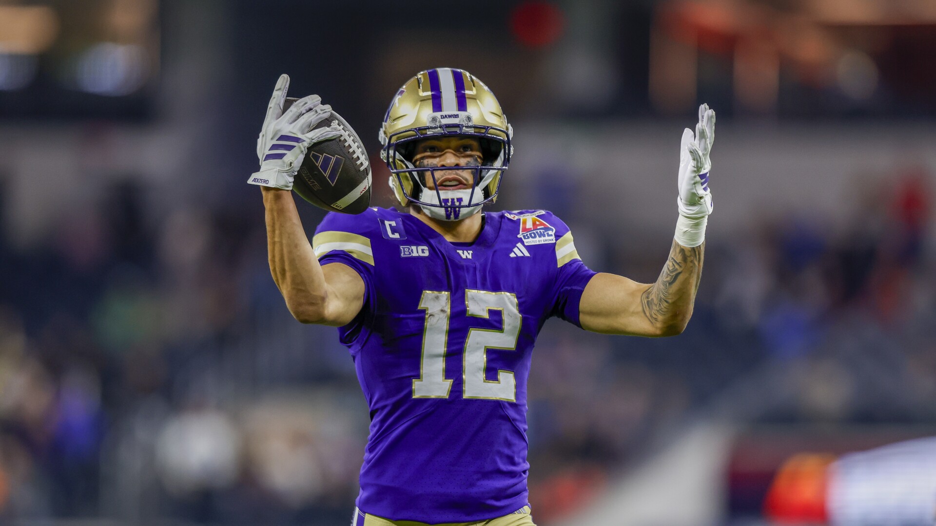 Washington WR Denzel Boston declares for the 2026 draft