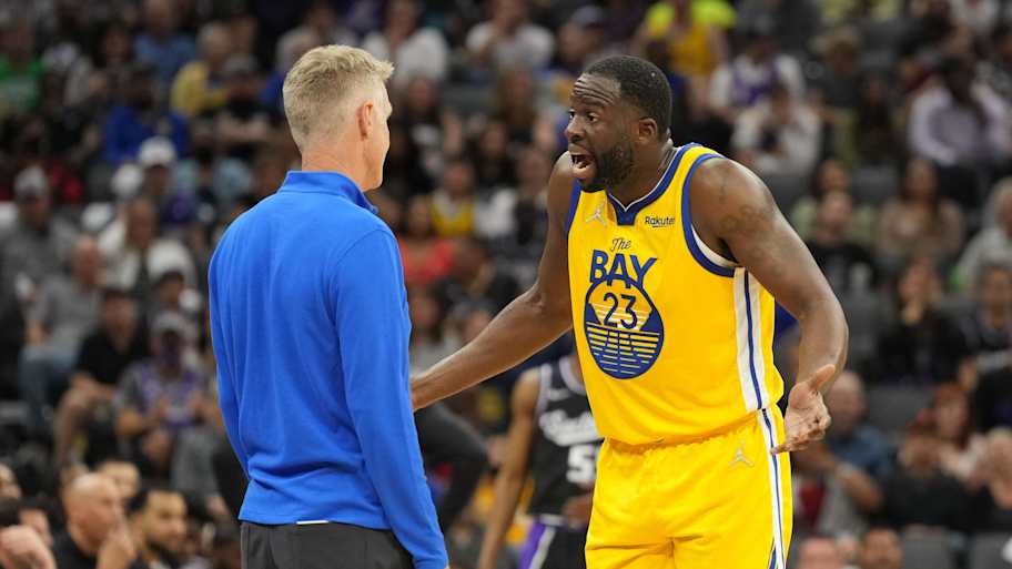 Draymond Green, Steve Kerr apologize after heated exchange in win over ...