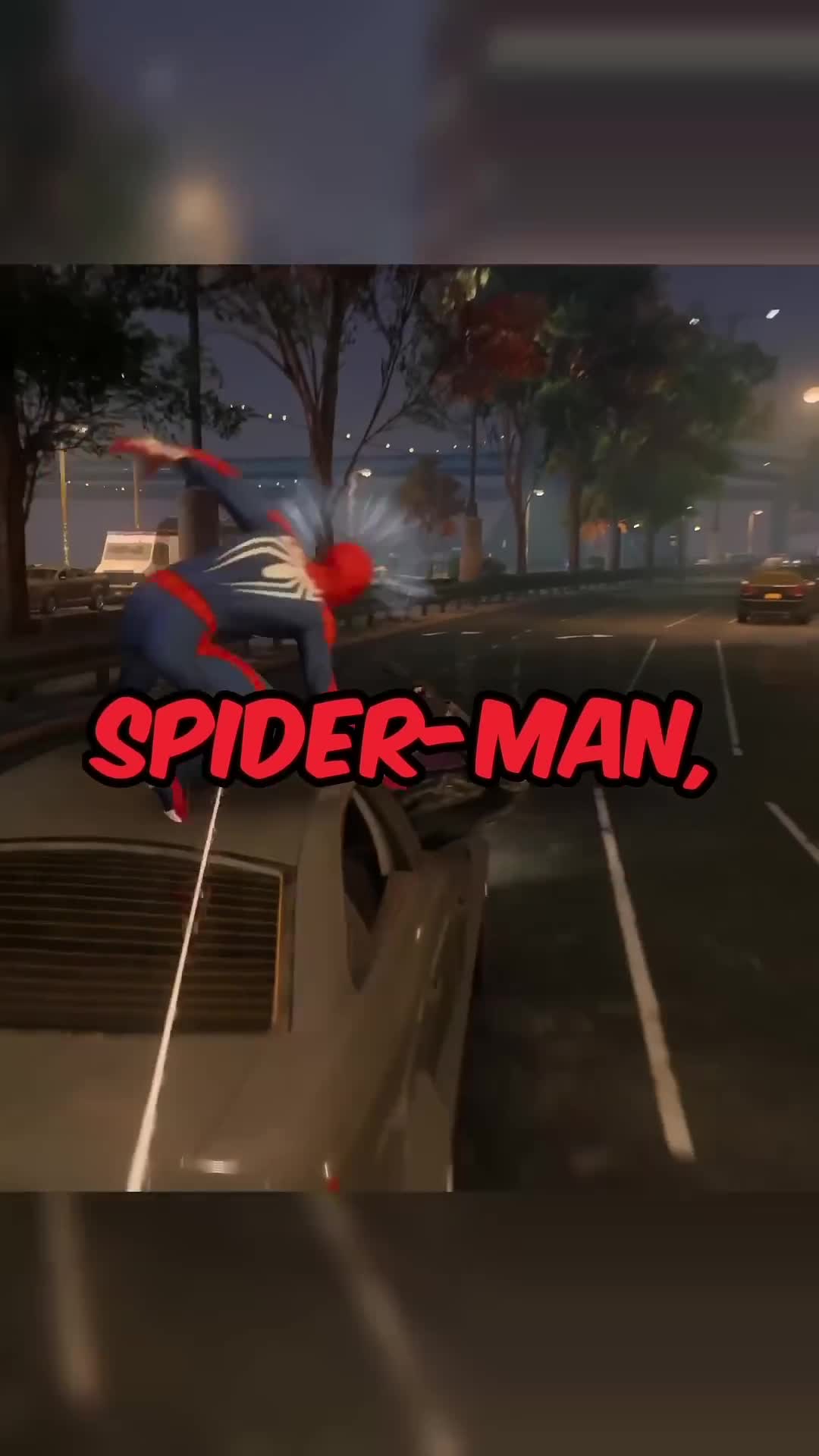 What happens if you stop a car in all the Spider-Man games? #videogames ...