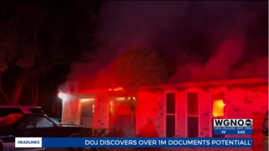 Crews respond to house fire in Slidell