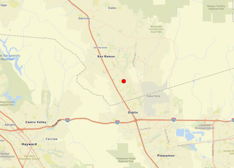 San Ramon earthquakes continue with 3.1 on Christmas Eve