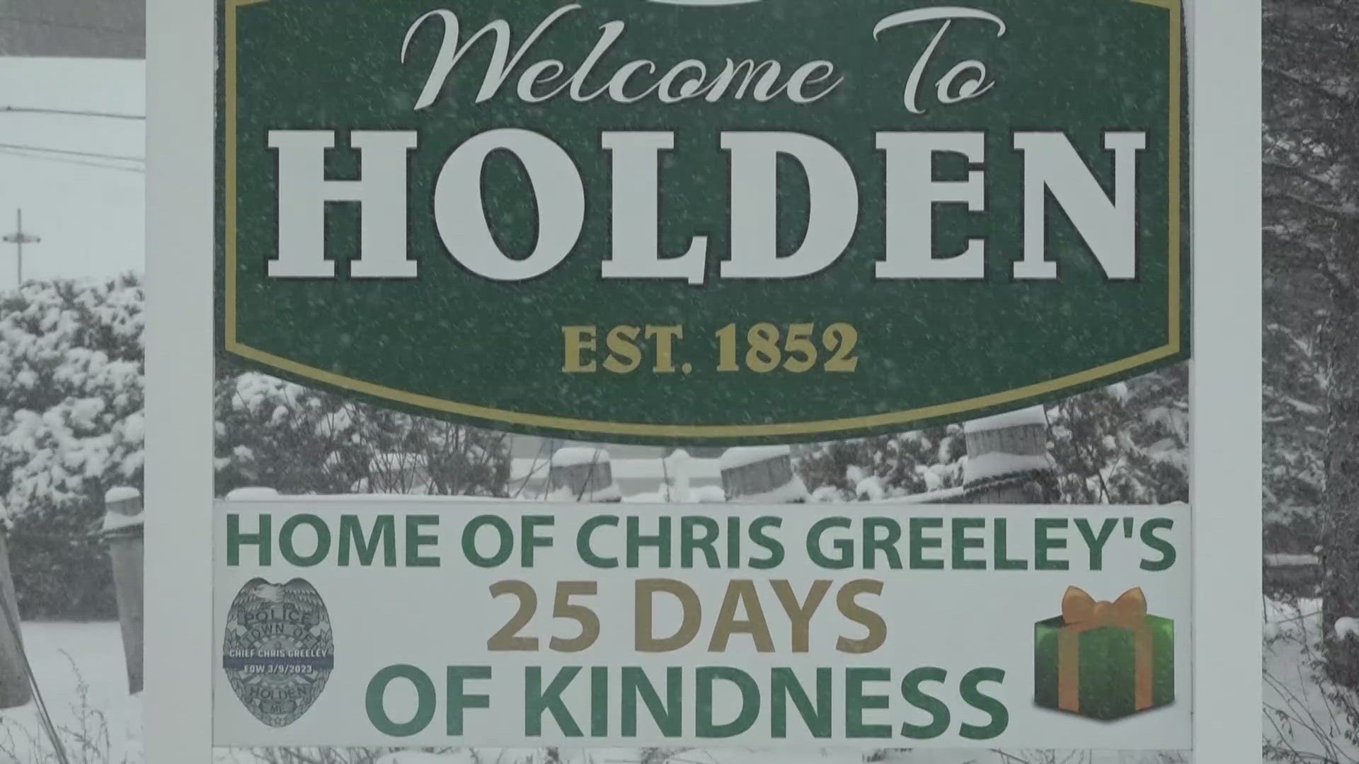 Holden Police Chief Chris Greeley's legacy more apparent than ever