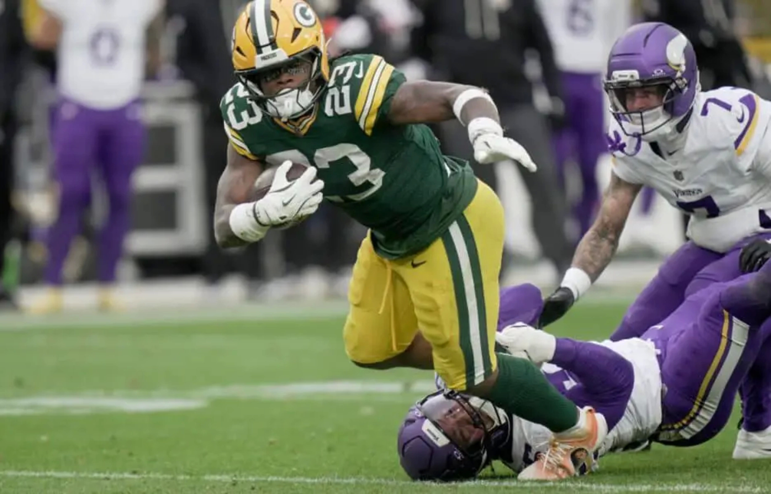 Packers RB Josh Jacobs once again in question for Week 17: 'We're going ...