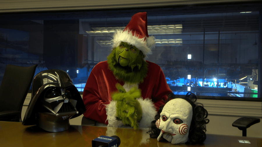 Meet the man behind the Grinch of Rochester!