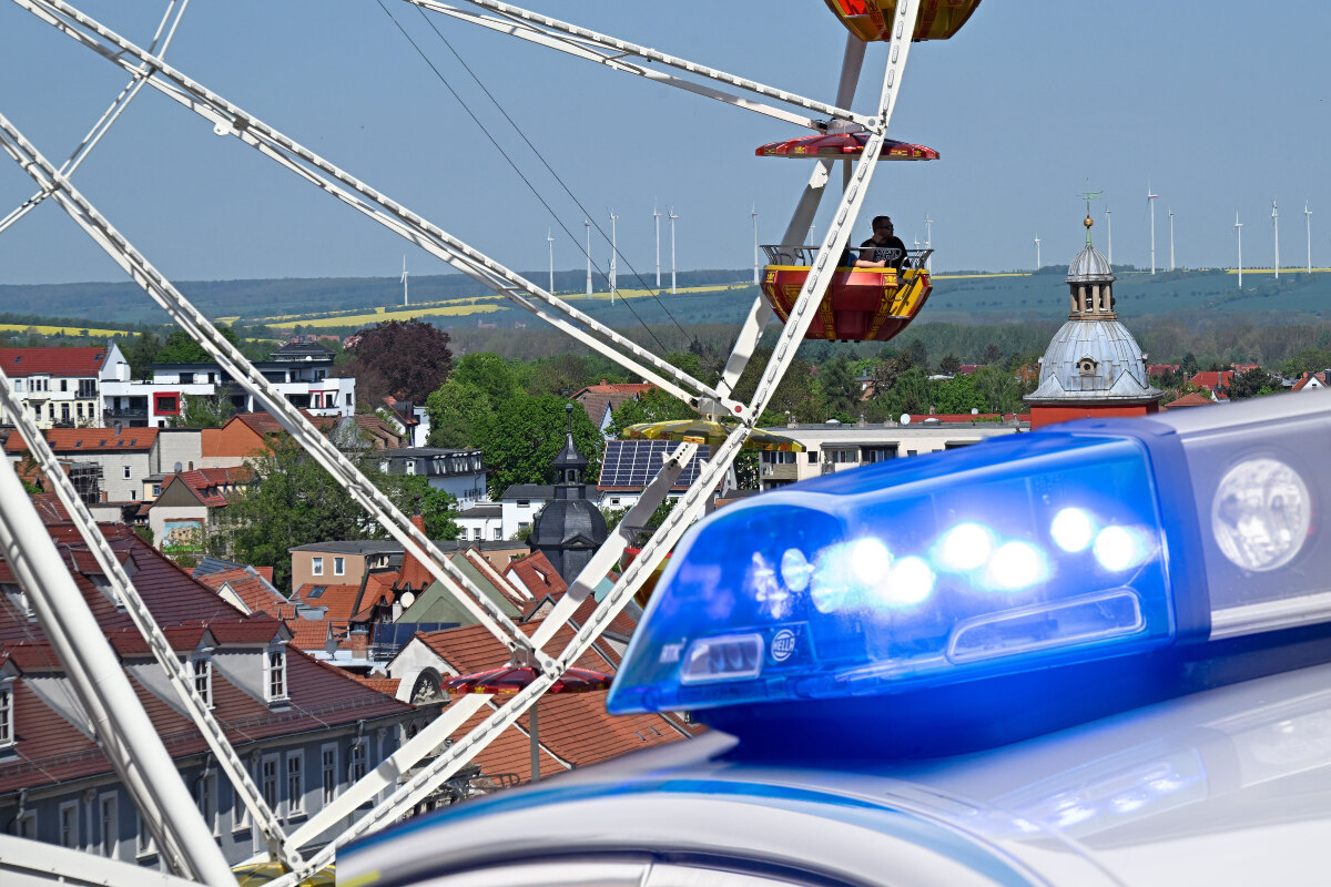 Polizeieinsätze auf Thüringentag in Gotha: Strafanzeigen und Platzverweise