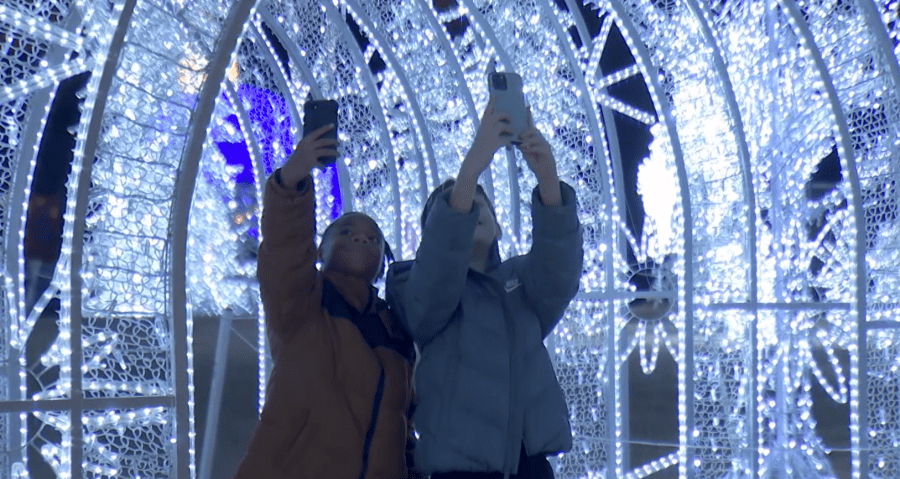 Tryon’s Winterfest enchants with lights, ice skating, and fun