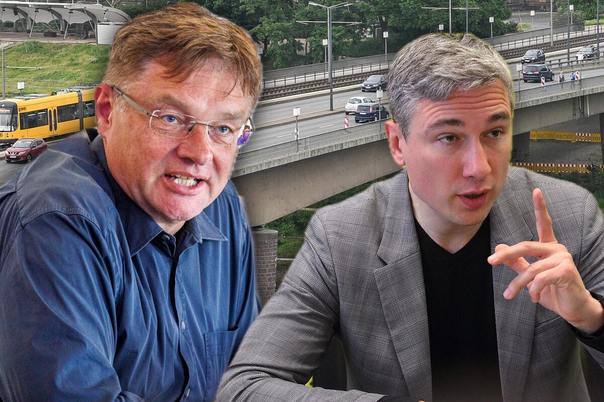Neue Carolabrücke einspurig? Stadträte schießen gegen Kühn: "Pure ...