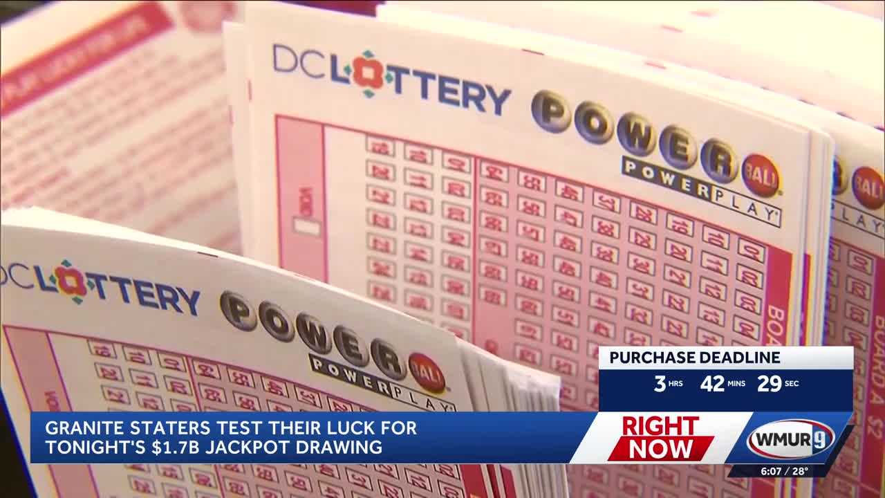 Granite Staters test their luck for Christmas Eve's $1.7B jackpot drawing
