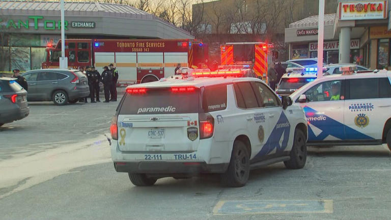 Pedestrian dead after vehicle crashes into building: Toronto police