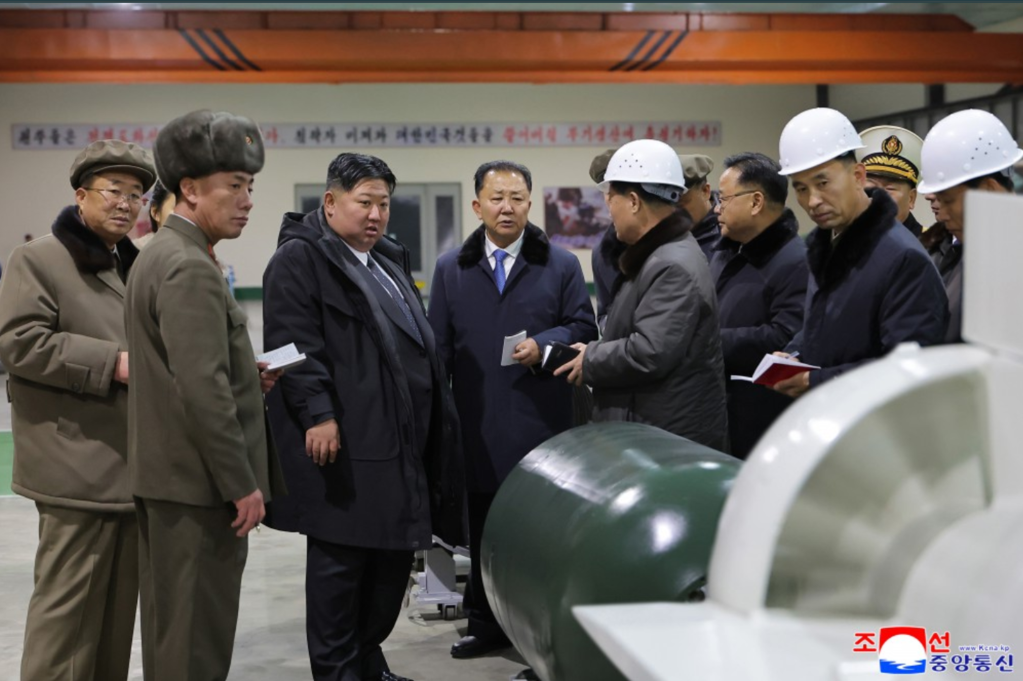 Photo shows North Korea's new nuclear-powered sub as Kim tests missiles