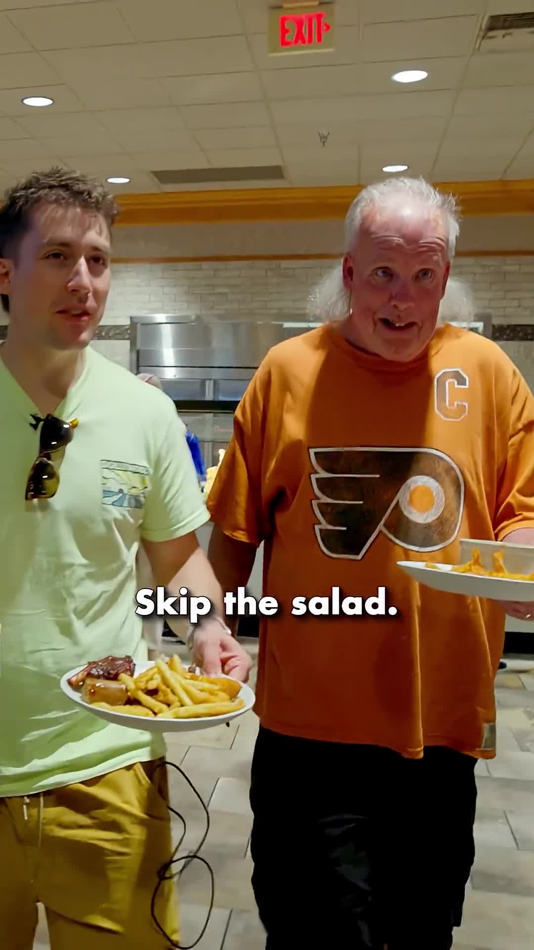 World's largest buffet? Skip the salad!