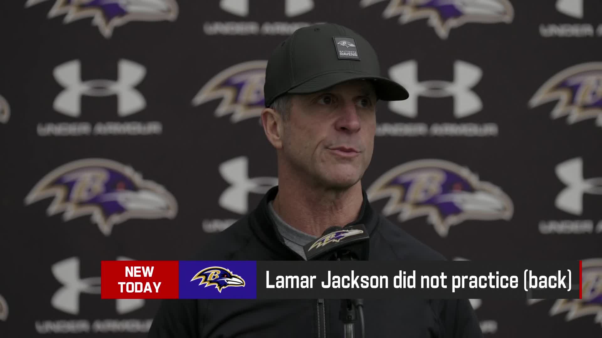 Lamar Jackson (back) DNP ahead of Week 17 win or go home game 'The ...
