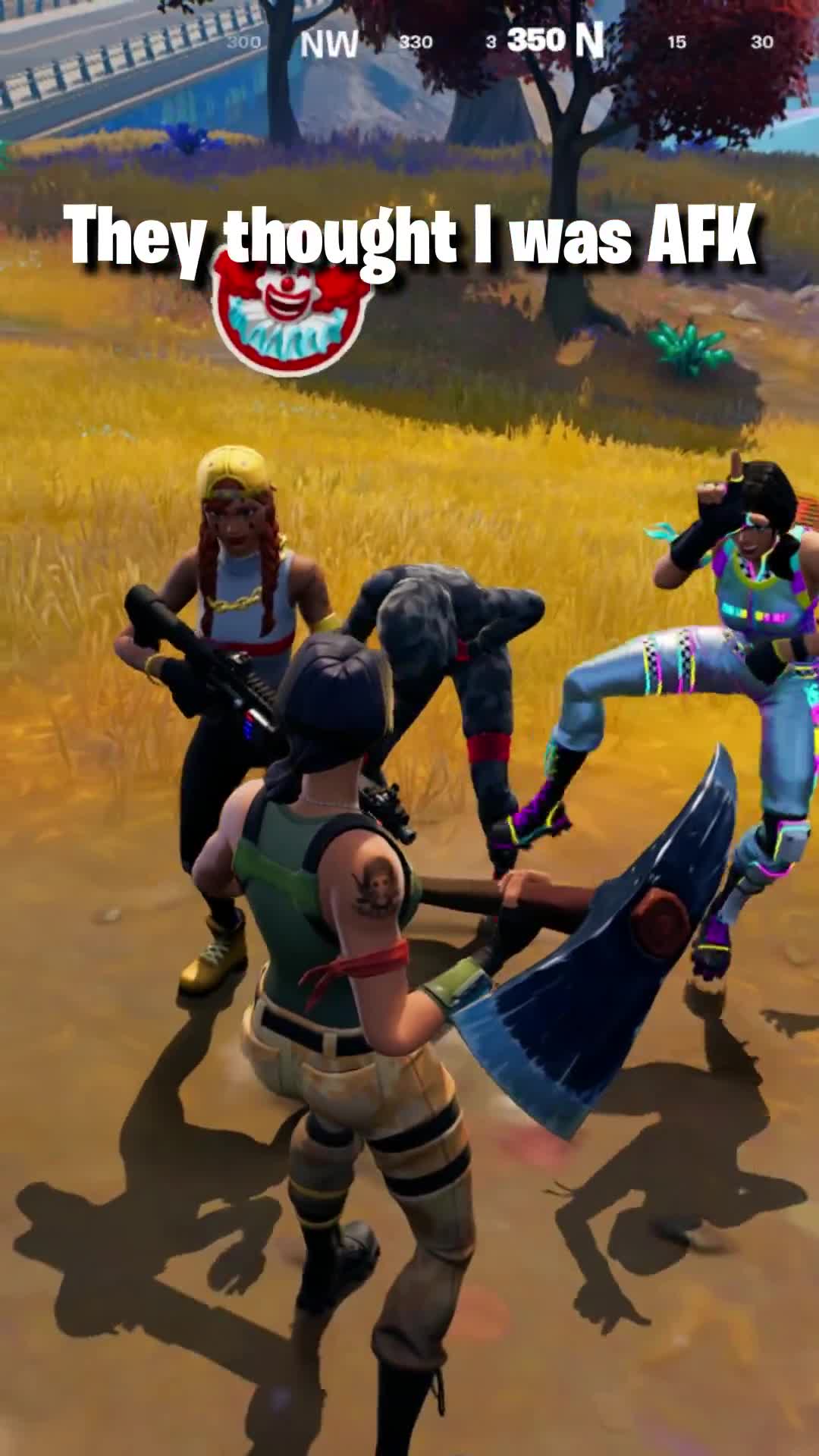 I tricked them! 😳🤯 #shorts #fortnite