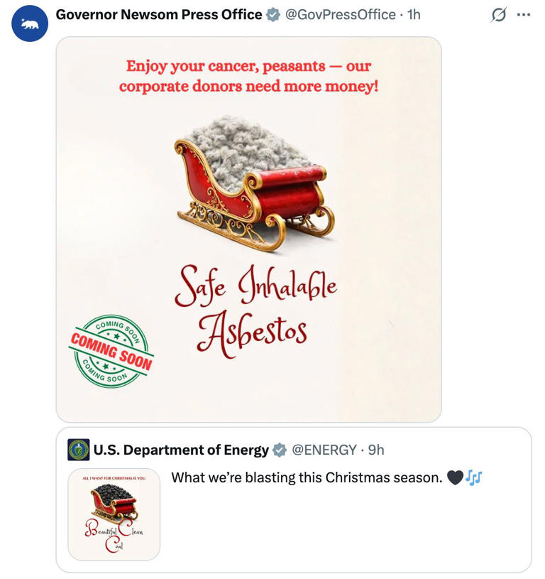 Trump touts ‘clean, beautiful coal’ to kid at Christmas