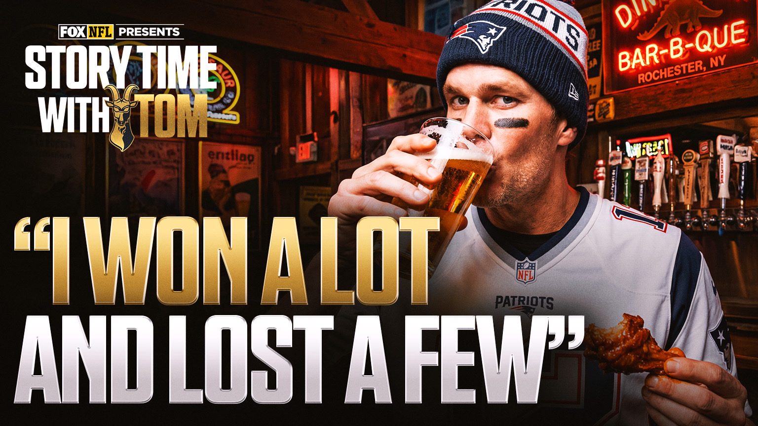 'Pitchers of beer and chicken wings': Tom Brady recalls a memorable ...