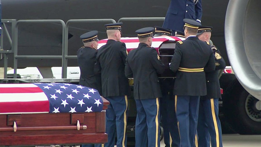 Fallen Iowa National Guard soldiers returned home