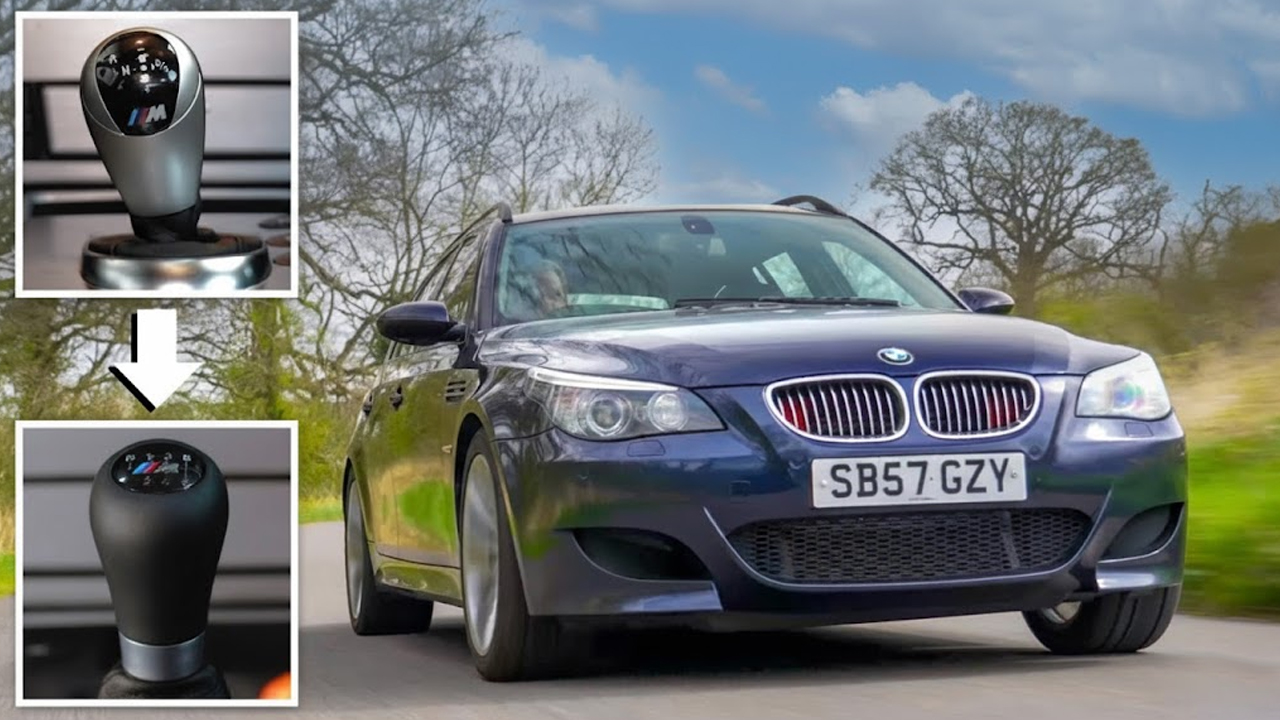 We manual swapped our BMW M5