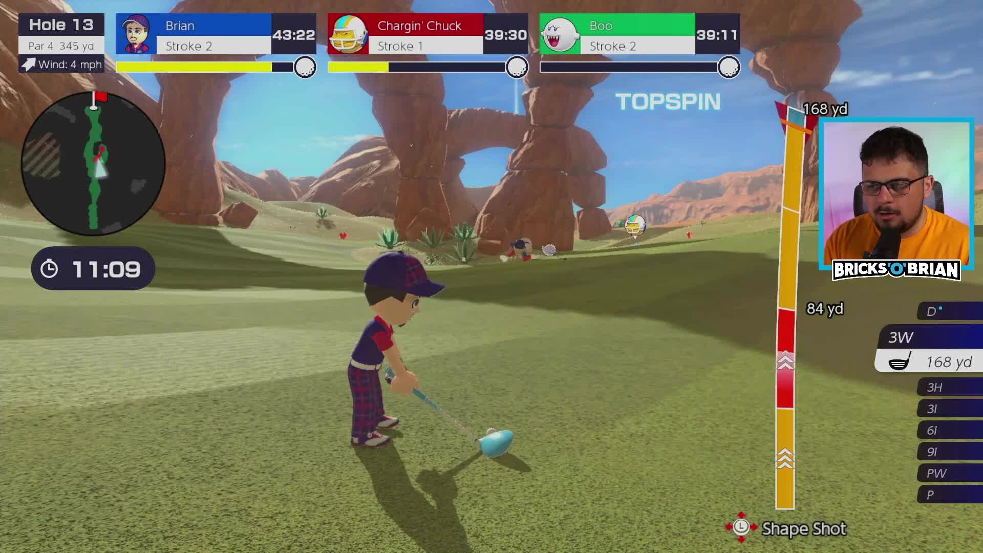 18 holes of failure - Episode 8 - Mario Golf Super Rush with Bricks 'O ...