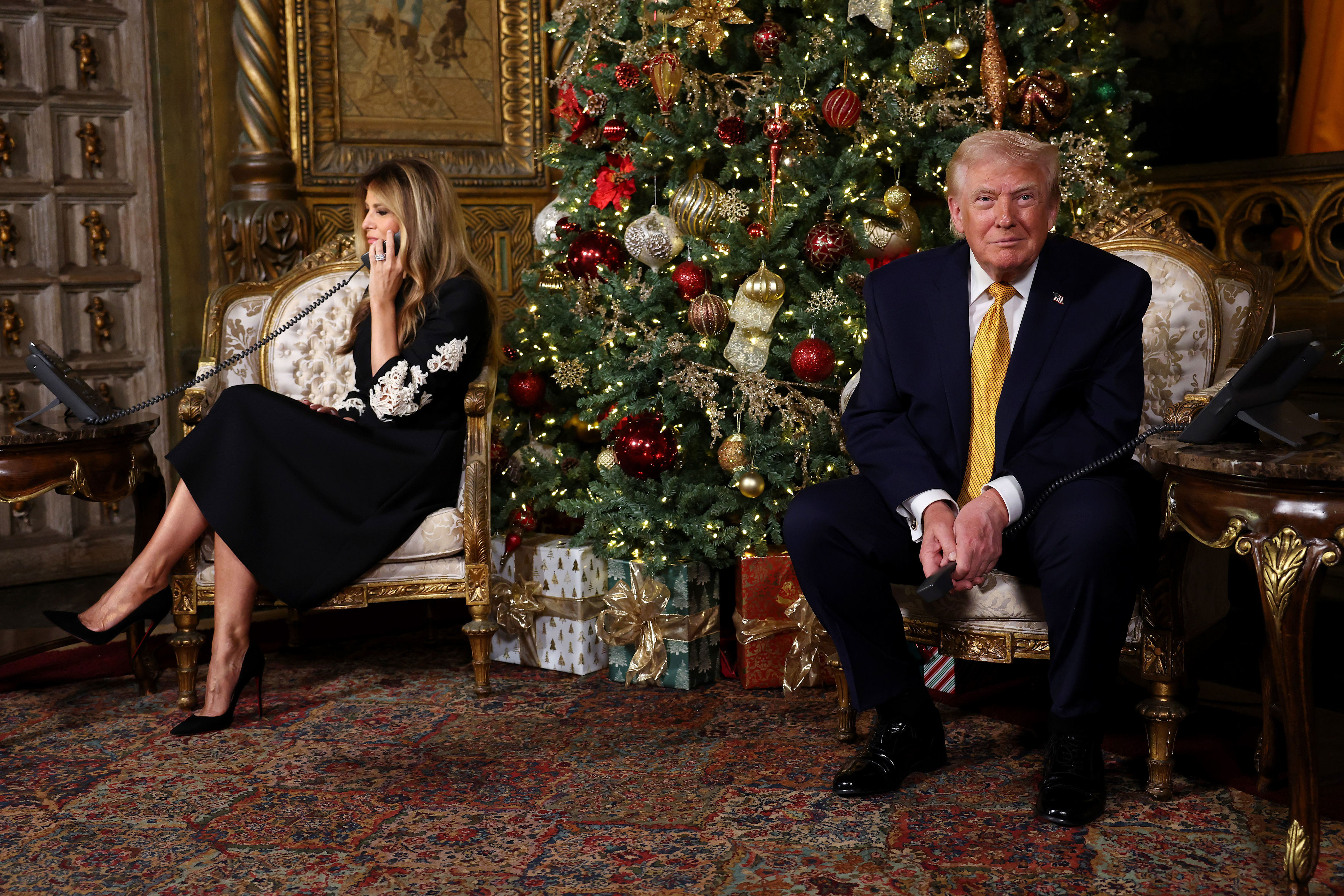 Trump tells kid in Christmas call he wants to ensure bad Santa isn't ...