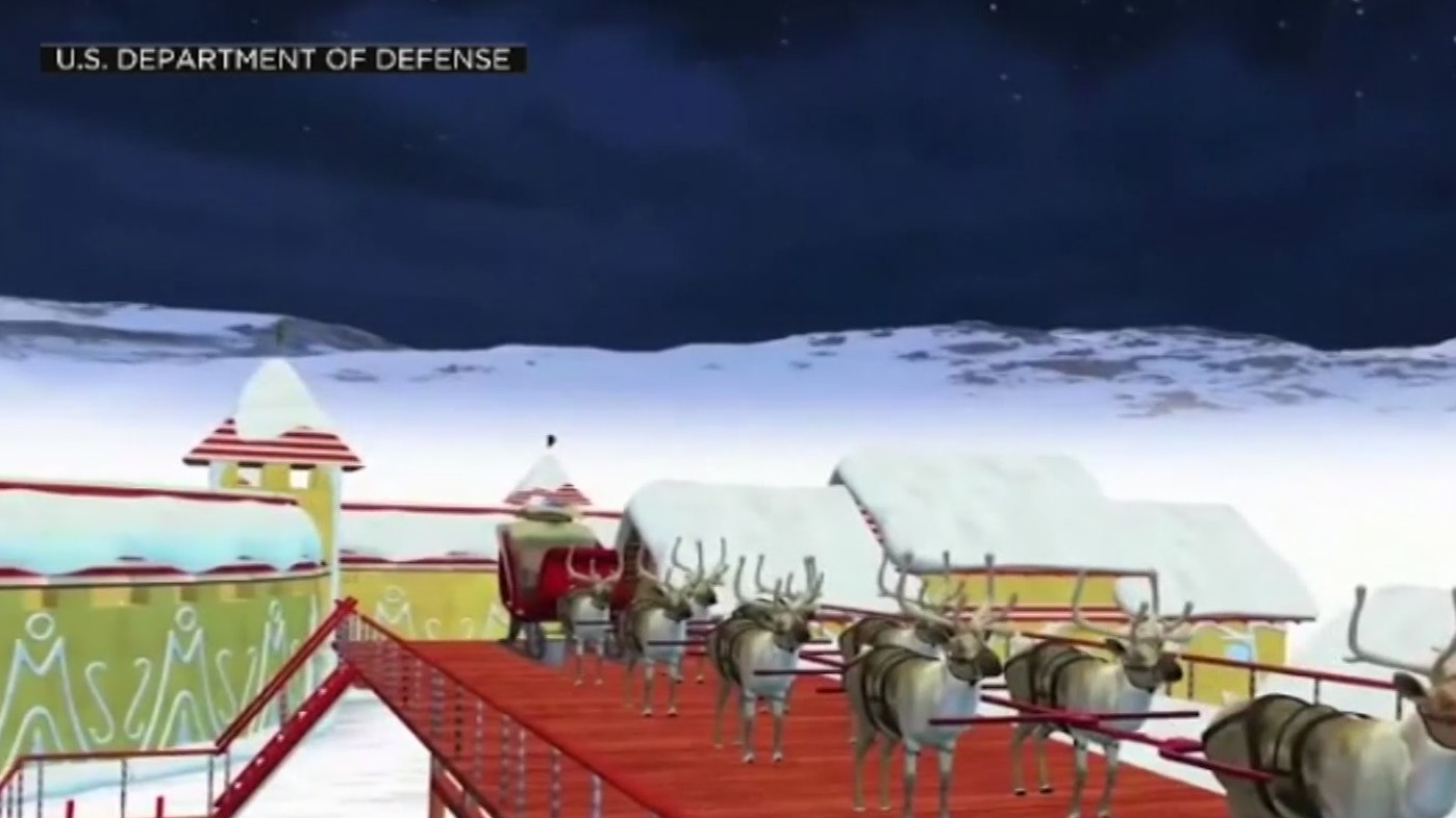 NORAD helper shares what to do when tracking Santa