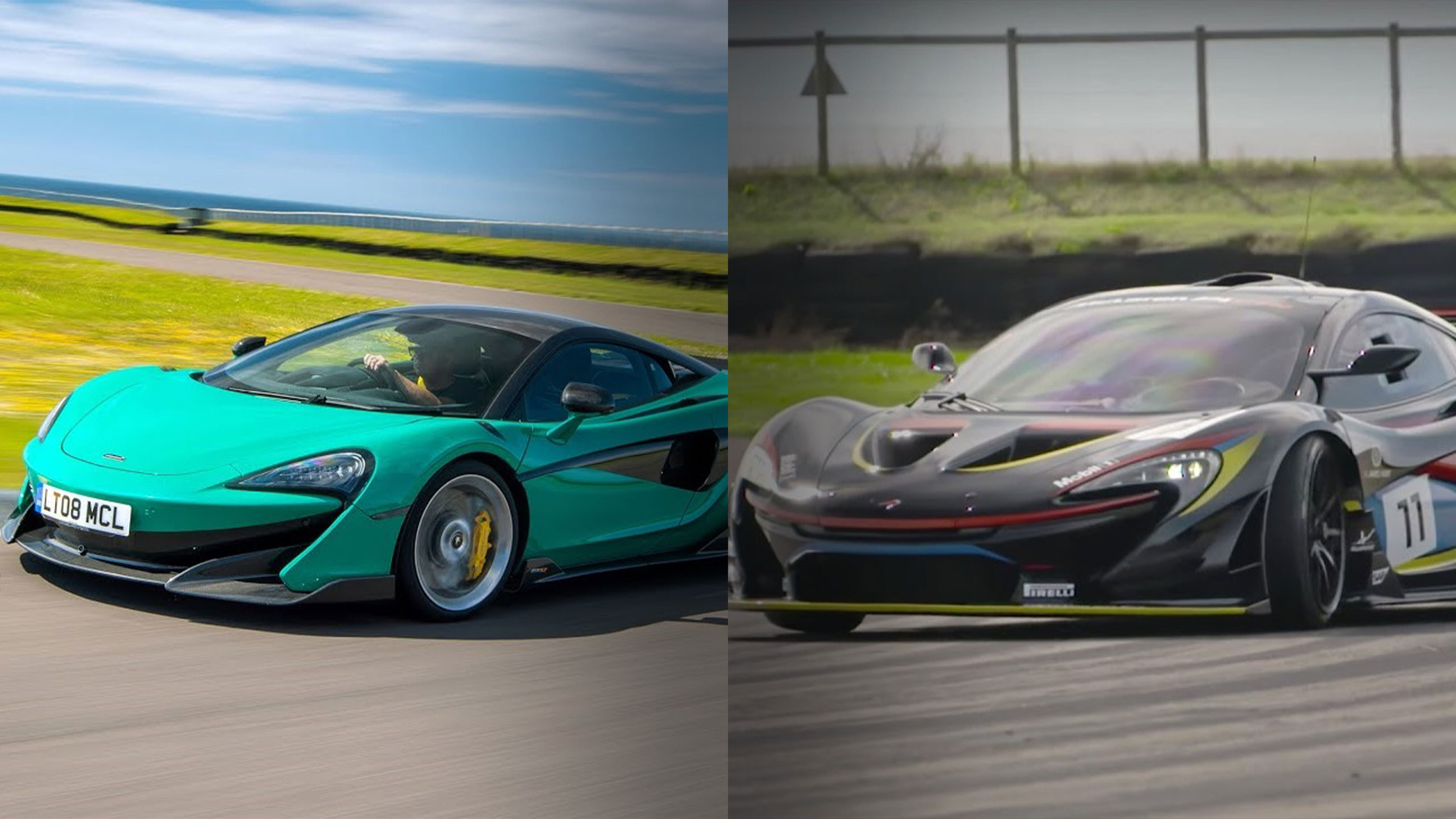 McLaren 600LT contra McLaren P1 GTR