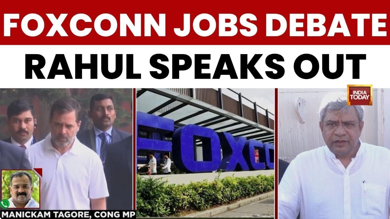 Congress credits Karnataka govt for Foxconn jobs | BJP sticker politics ...