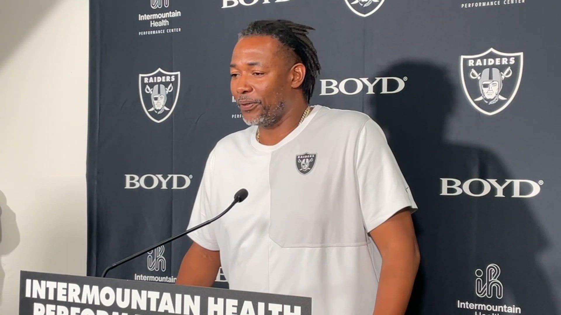 Las Vegas Raiders DC Patrick Graham Leadership, Toughness, and Daily ...