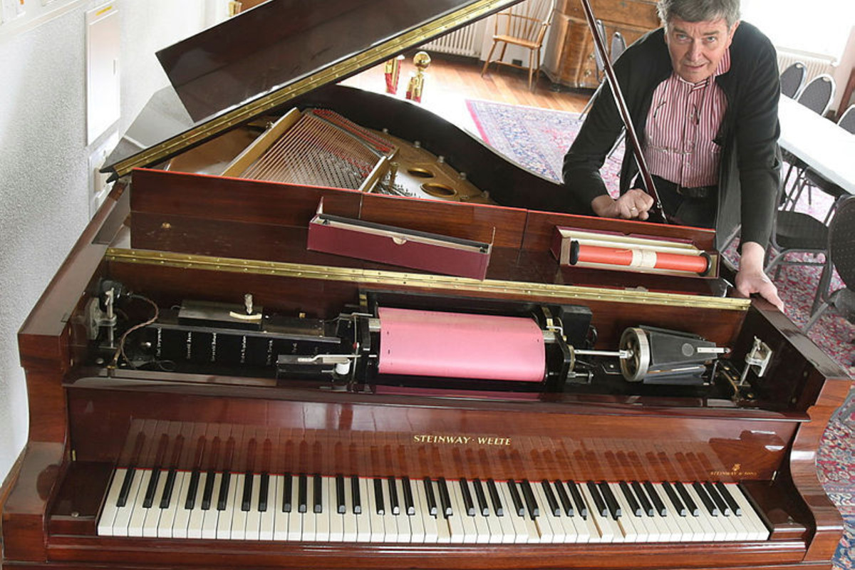 Haste Töne! Sächsischer Rentner sammelt selbst spielende Instrumente