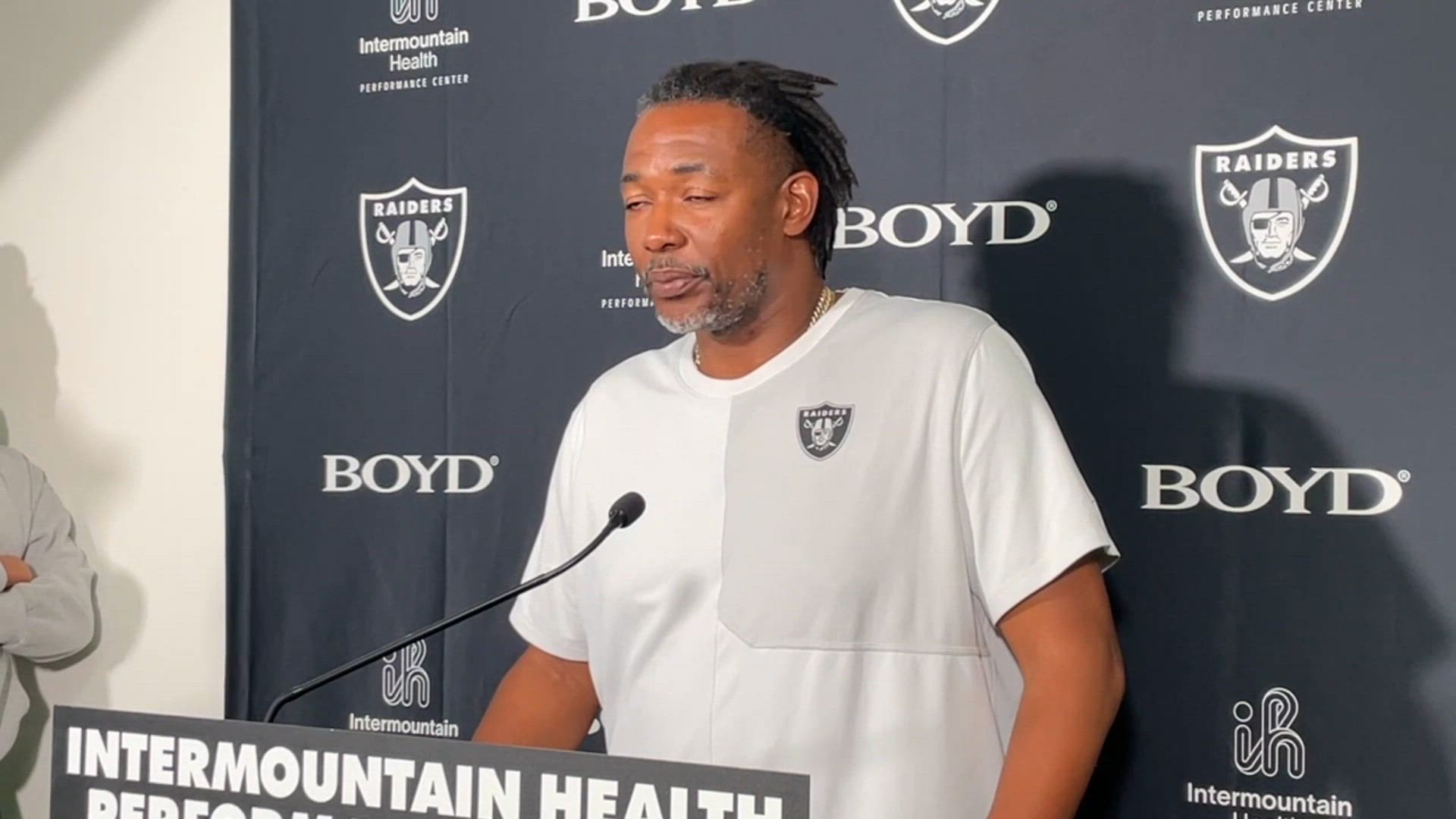 Las Vegas Raiders DC Patrick Graham on Maxx’s complete skill set and ...