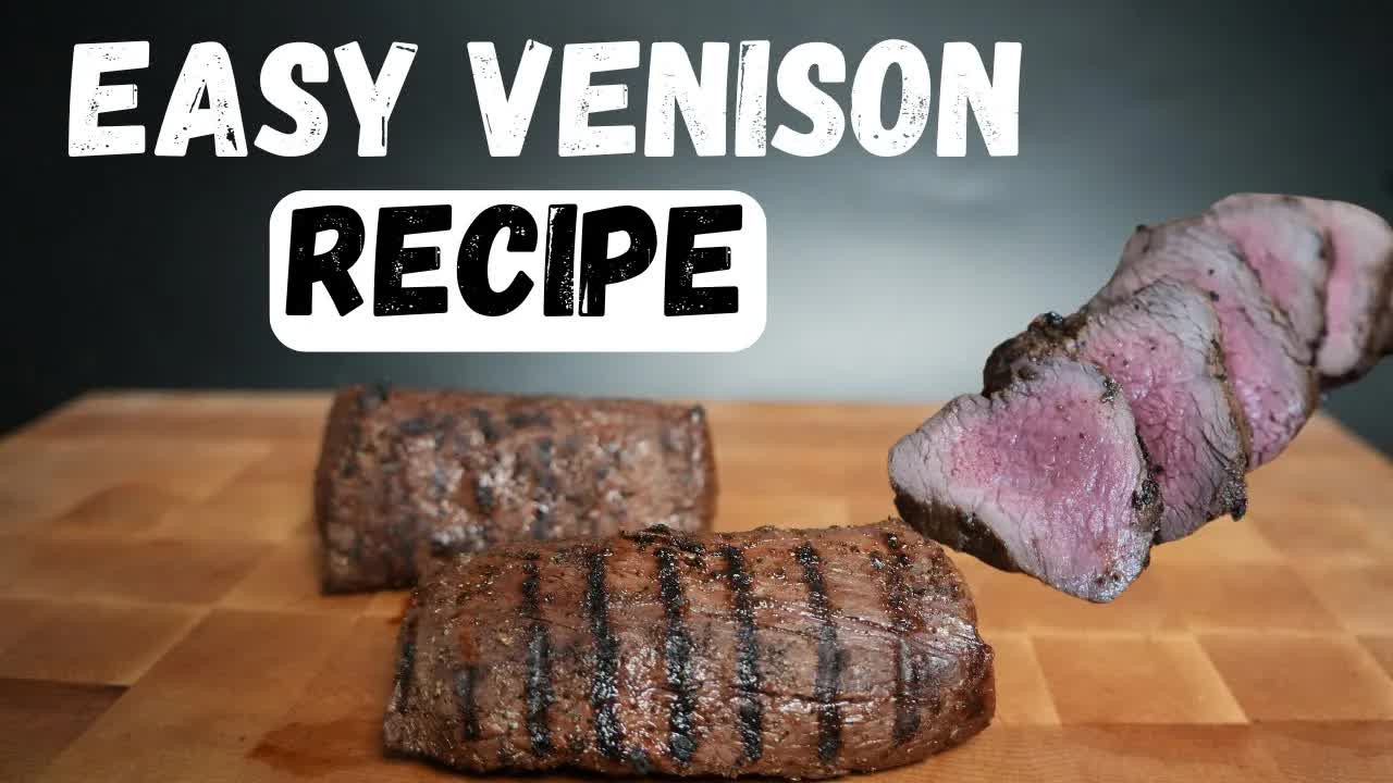 How to cook venison backstrap filet | grilled deer recipe