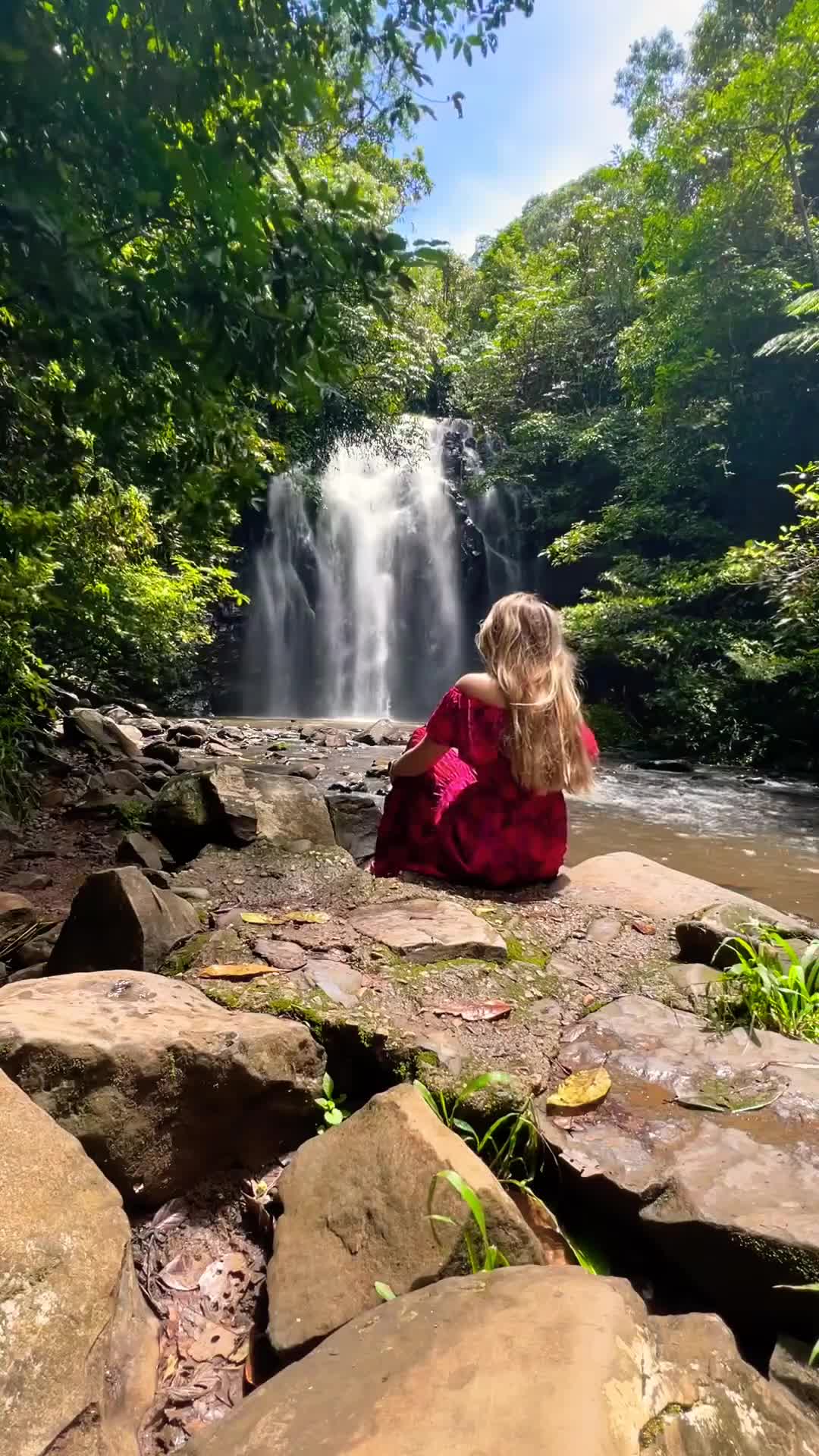Easily the best waterfall spot in Atherton Tablelands: Ellinjaa Falls ...