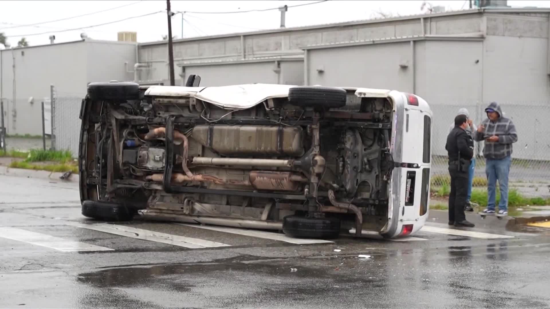 'Chaotic day': Heavy rains cause high call volume for Fresno first ...