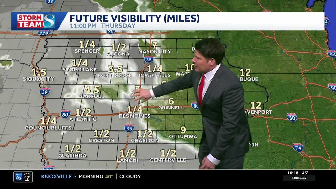 Iowa weather: Fog and drizzle linger into Christmas Day; dense fog ...