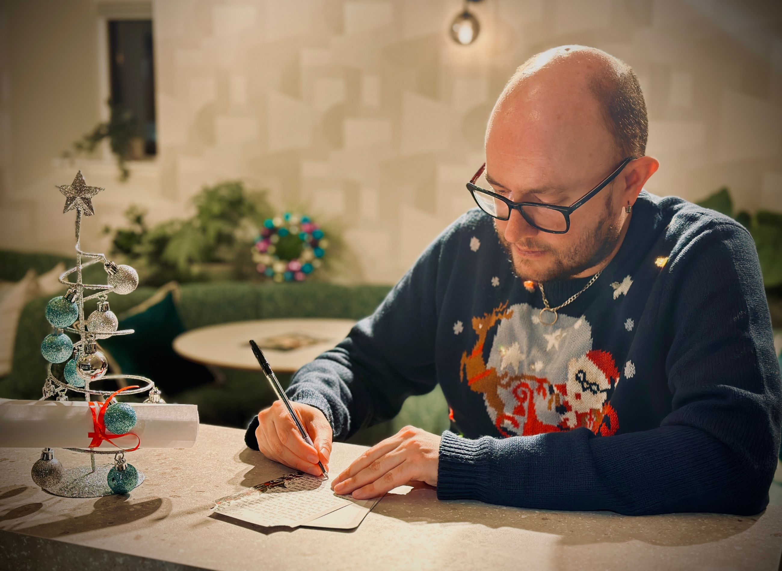 Meet the Edinburgh resident who keeps Santa alive in the capital