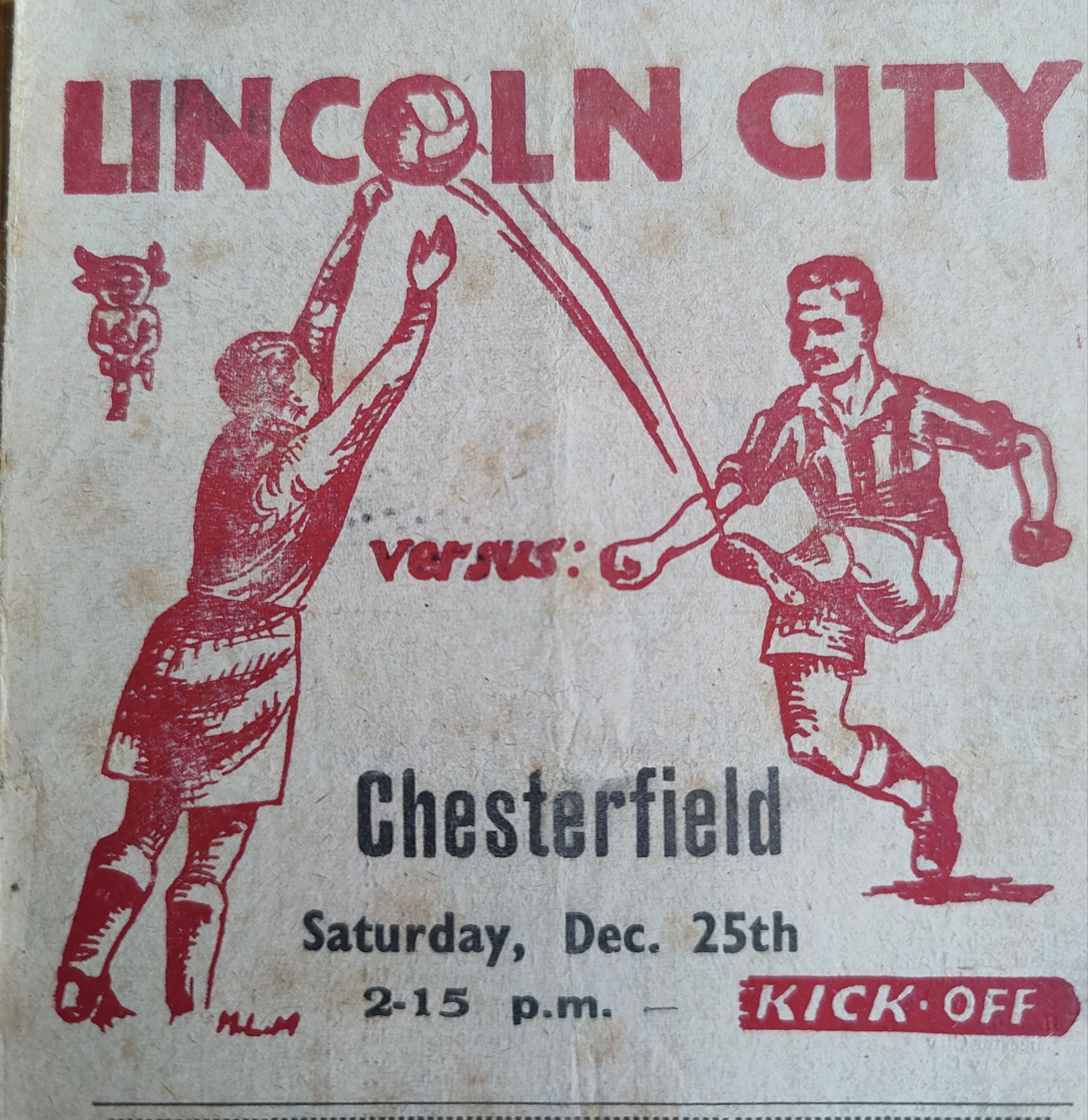 Christmas Day football and the Imps