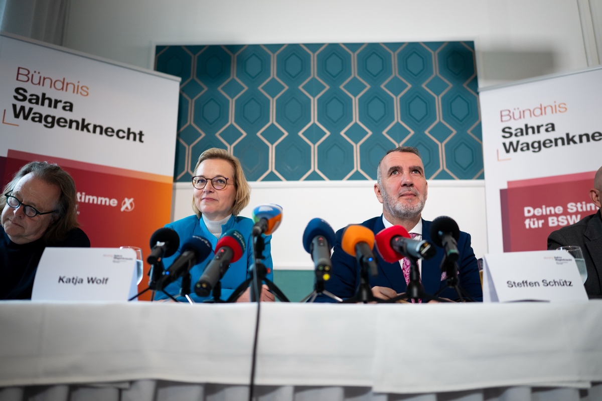 BSW-Machtkampf in Thüringen: Co-Chef Schütz opfert sich für Rettung ...