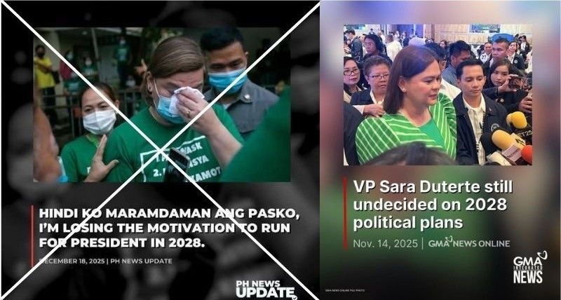 Fact check: Did Sara Duterte say she's losing motivation to run for ...