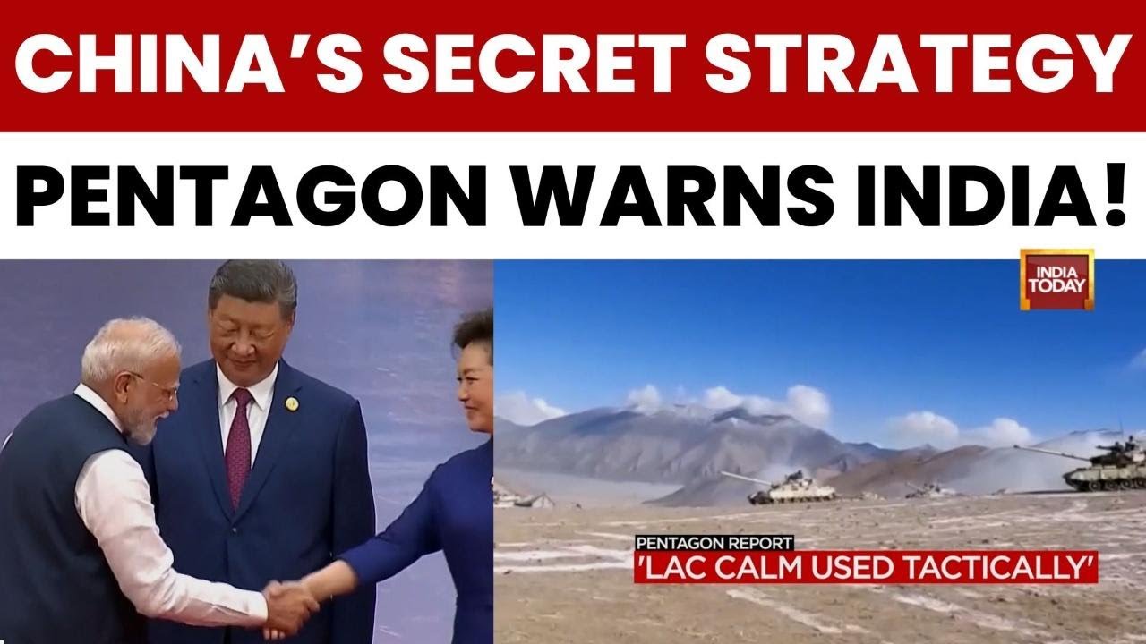 Pentagon 2025 report: China's 'dual track strategy' against India