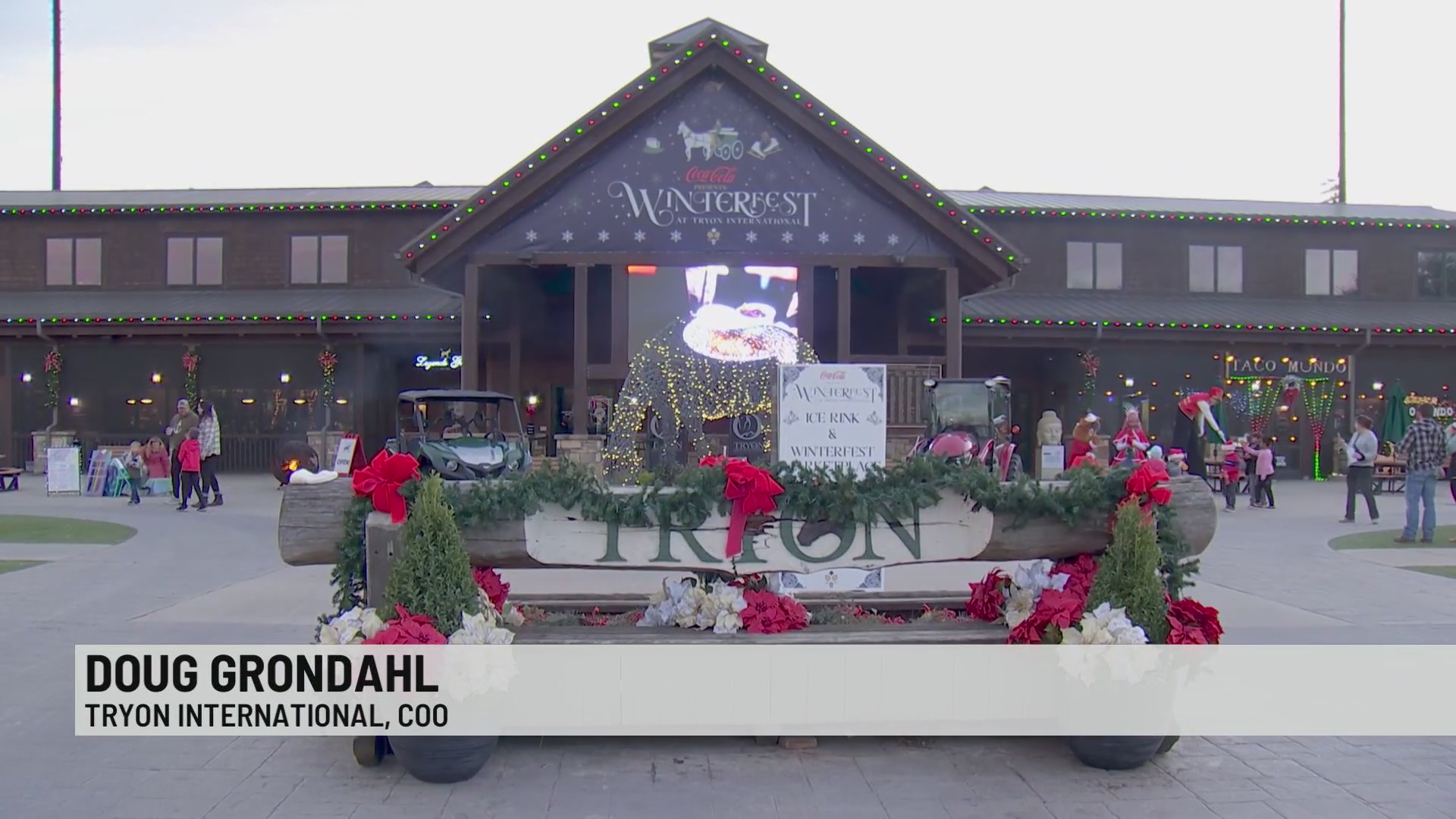 Tryon's Winterfest enchants with lights, ice skating, and fun