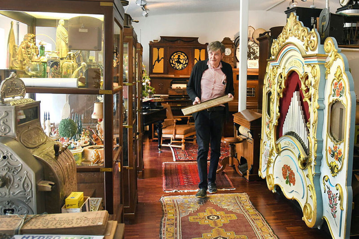 Haste Töne! Sächsischer Rentner sammelt selbst spielende Instrumente