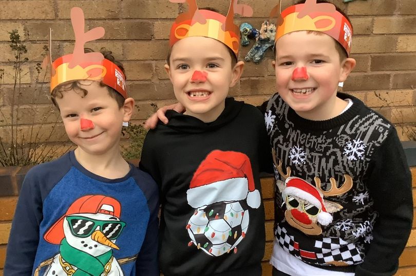 Devon school with huge heart smashes first ever Rudolph run