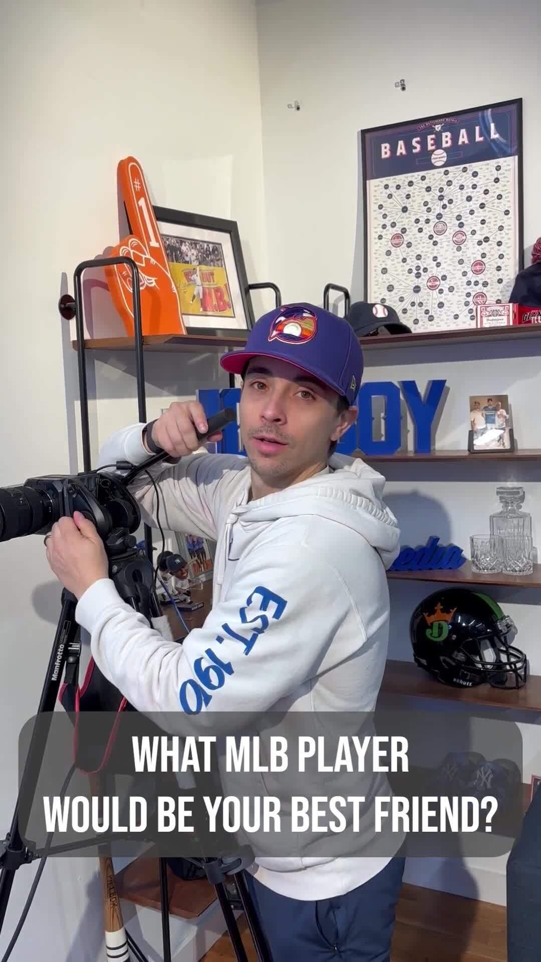 Which MLB player would be your best friend? #mlb #baseball #friends