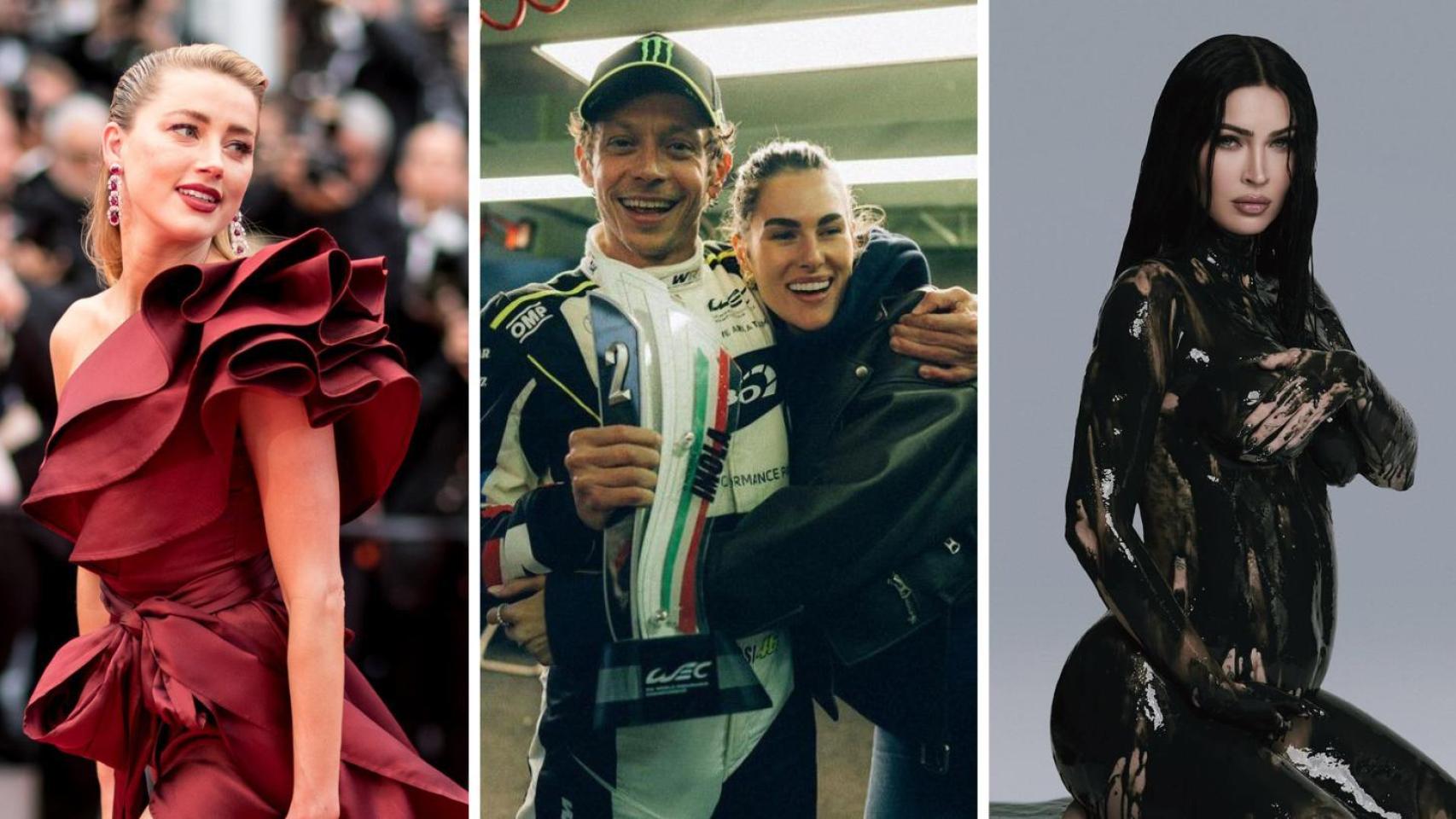 De Amber Heard y Valentino Rossi a Megan Fox: los famosos internacionales que han ampliado la ...