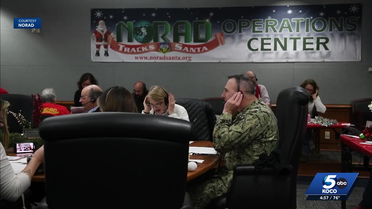 Santa Claus's journey tracked by NORAD for 70 years