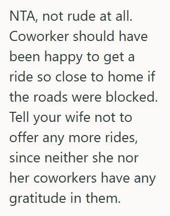 Hubby gave his wife’s coworker a ride home, but when he asked her to ...