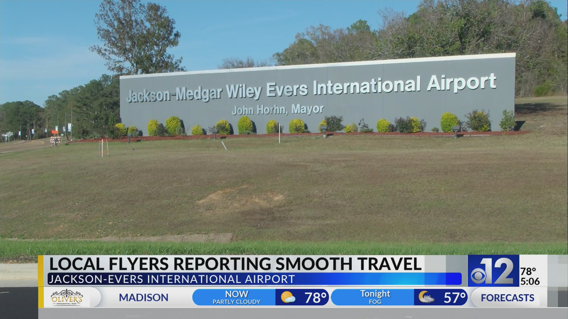 Local flyers reporting smooth travel