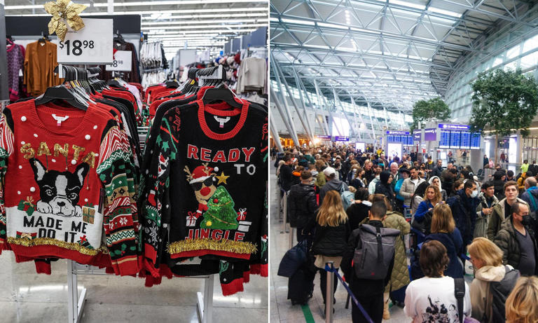 TSA warns flyers not to wear festive clothing while traveling over the ...
