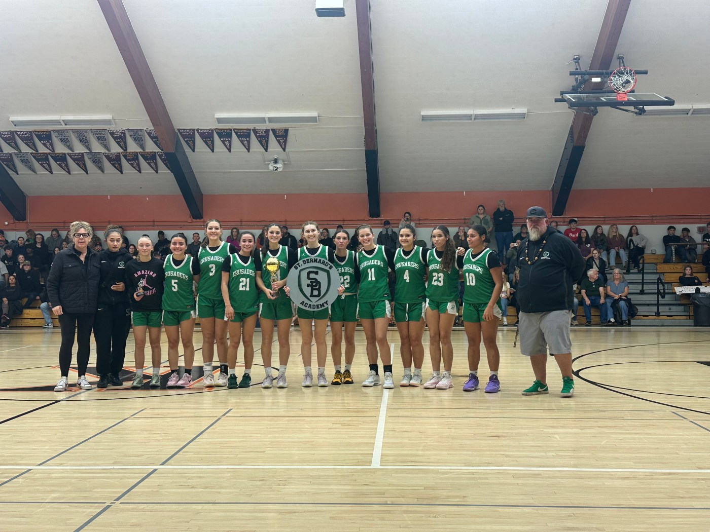 Prep basketball | St. Bernard’s girls, boys take Kelseyville tournaments