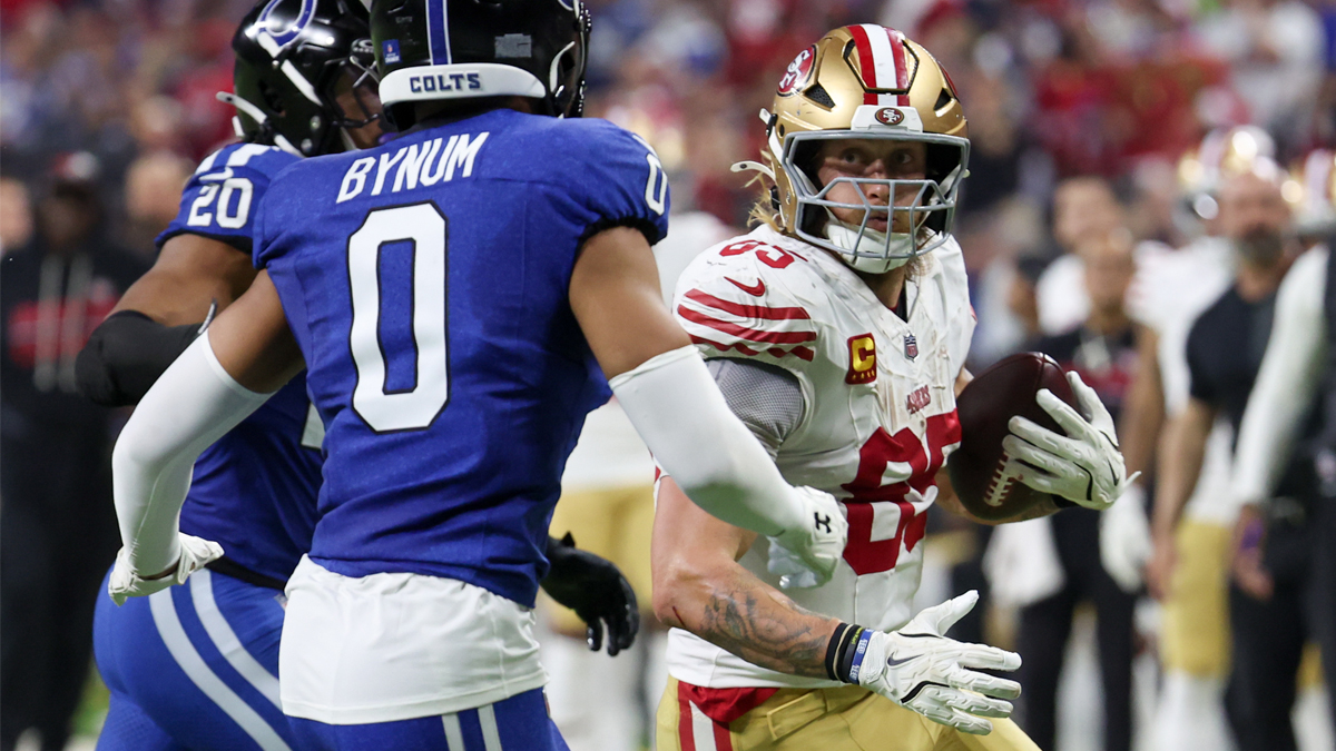 George Kittle isn't practicing, but has chance to play in 49ers' game ...
