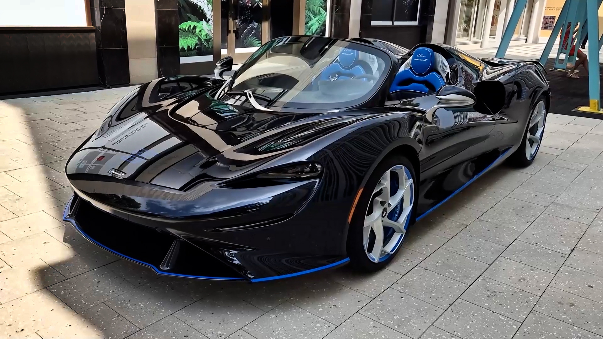 What is it like driving a roofless McLaren Elva?